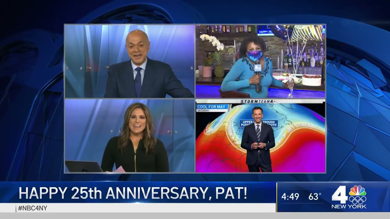 Happy 25 Years With NBC New York, Pat Battle! | NBC New York - YouTube