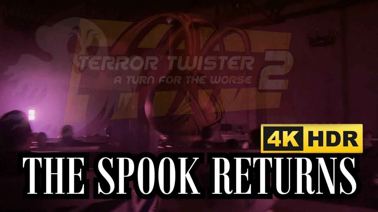 Terror Twister 2 “The Spook Returns” 4K HDR At Six Flags Great America ...