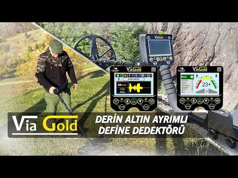 VİA GOLD DEDEKTÖR, en iyi görüntülü Altın ve Define Arama dedektörü özellikleri cihazı fiyatı