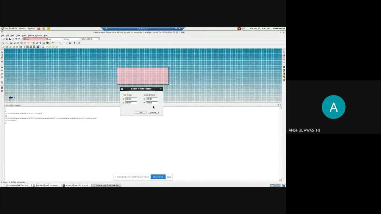 2023-09-12 synopsys TCAD I-V simulation demo - Anshul Awasthi (BITS ...