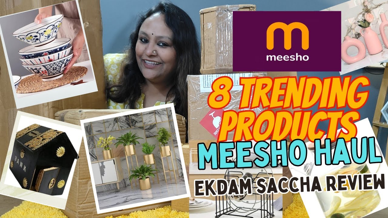Meesho 8 Trending Products You Must Buy! Home Decor Kitchen Items ...