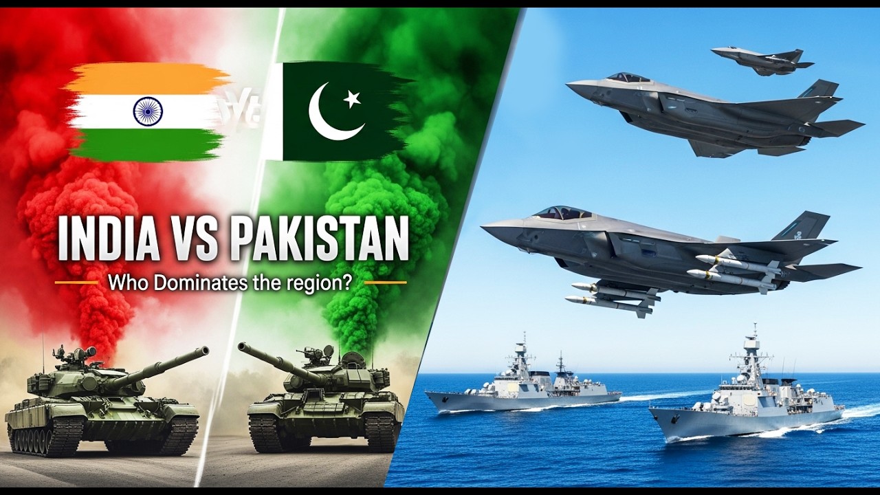 Pakistan vs India Military Comparison 2025 / India vs Pakistan Military ...