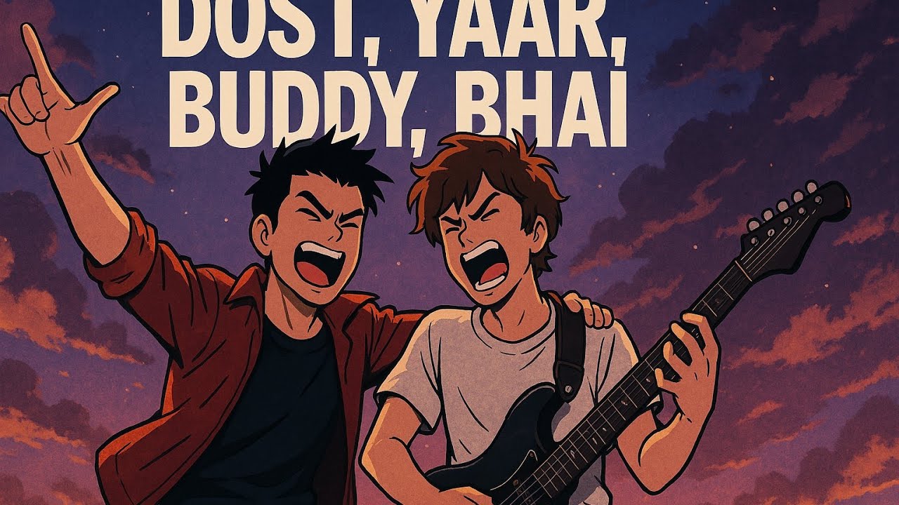 Dost, Yaar, Buddy, Bhai (Official Lyrics Video ) - YouTube