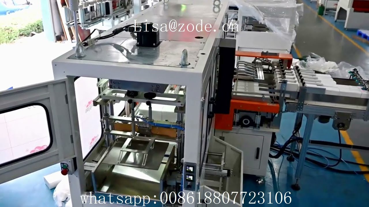 Full Automatic V fold interfold Facial Tissue Paper Converting Packing ...