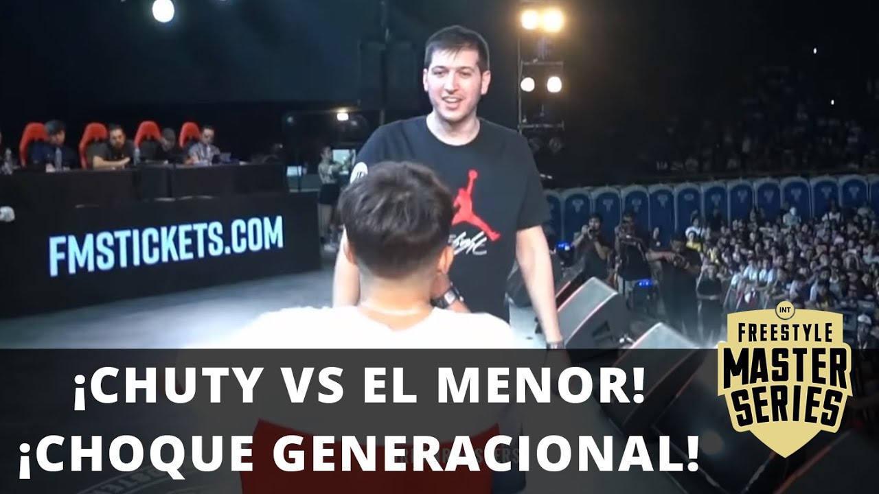 ¡CHUTY vs EL MENOR! ¡CHOQUE DE GENERACIONES! - FMS INTERNACIONAL 2020 ...