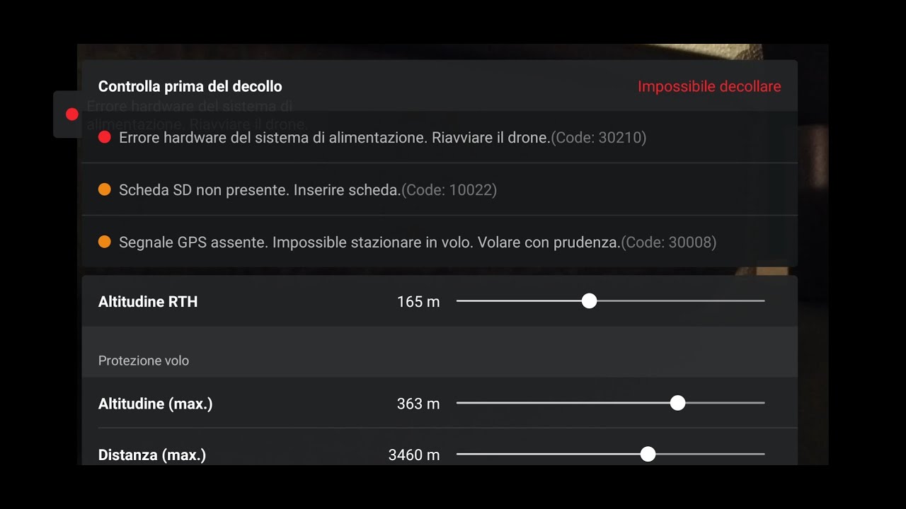 Dji Mini Error 30210 YouTube