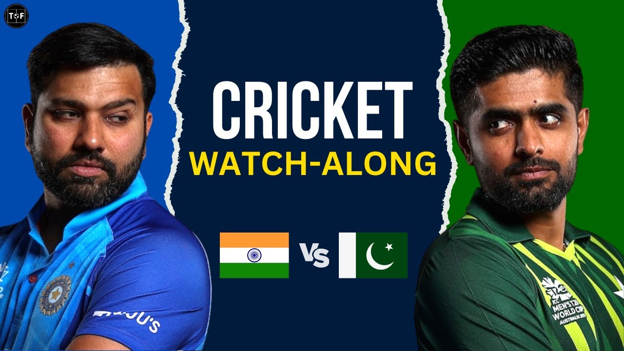 INDIA vs PAKISTAN ICC T20 WORLD CUP LIVE Watchalong FT. Sam , Zee bhai ...