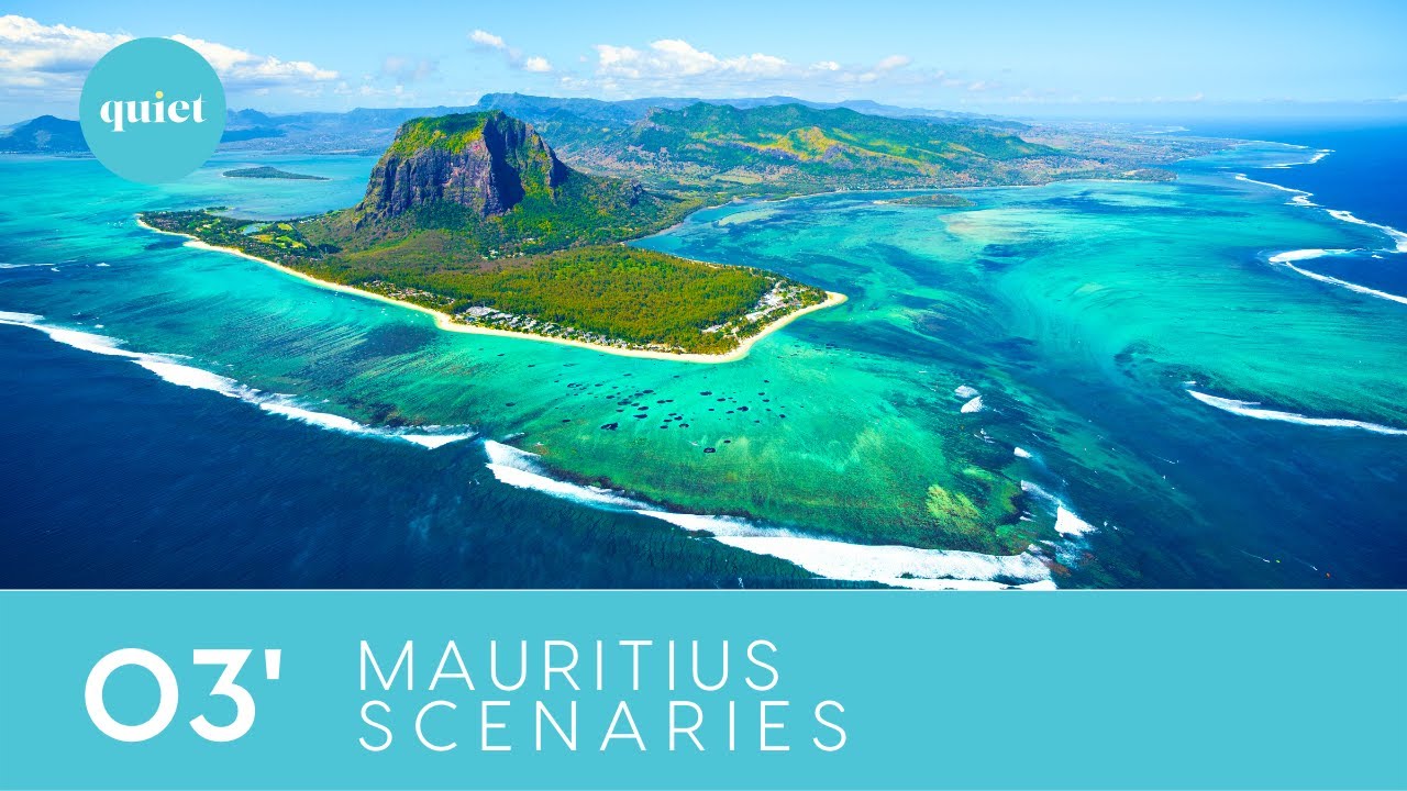 3 minutes of Mauritius Aerial Relaxation: 4K Nature Video - YouTube