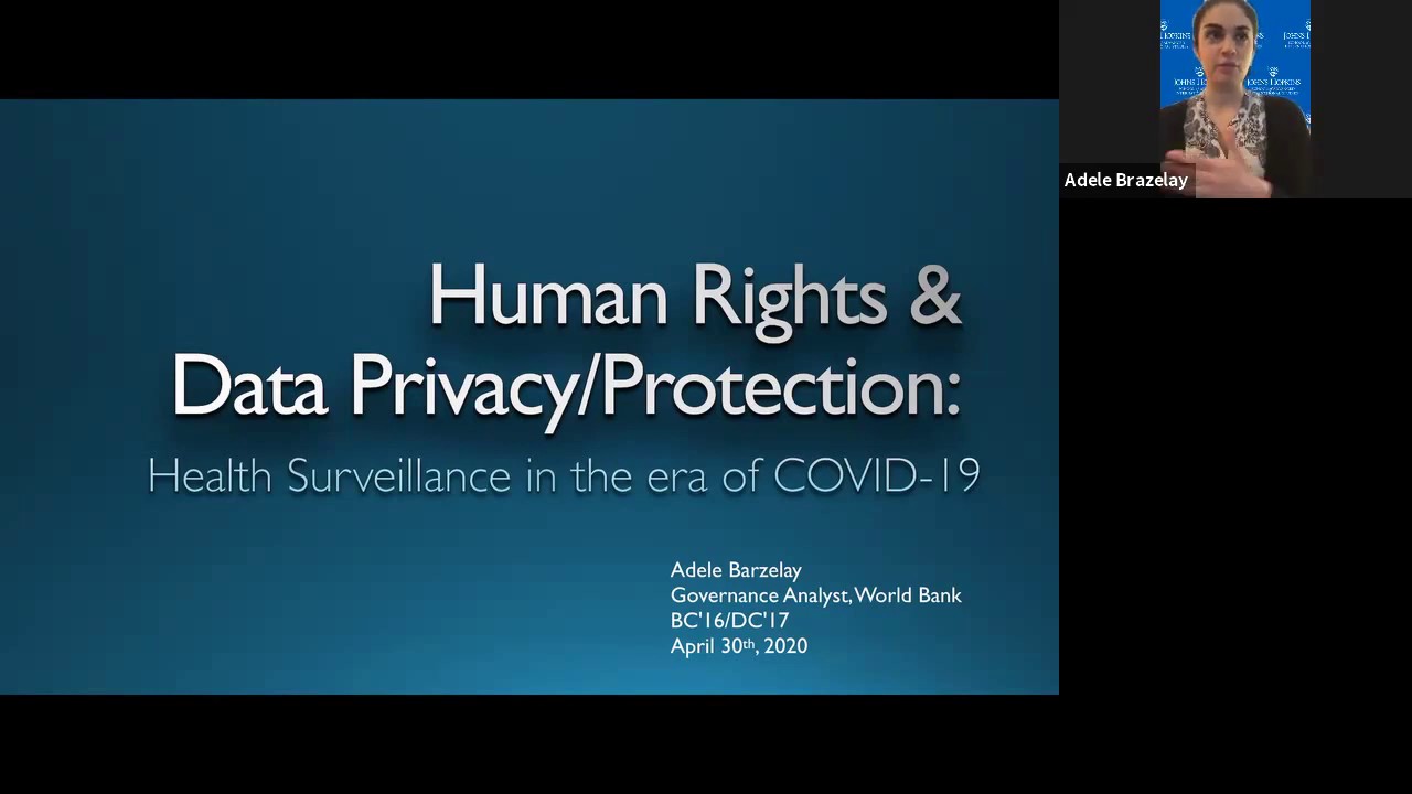 Human Rights & Data Privacy/Protection: Health Surveillance in the Time ...