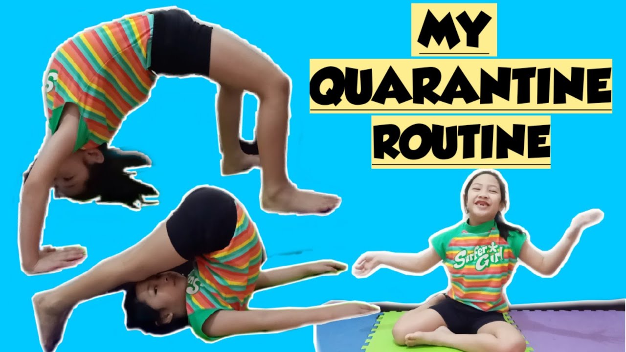 FUN QUARANTINE ROUTINE | Kids Lockdown Activities - YouTube