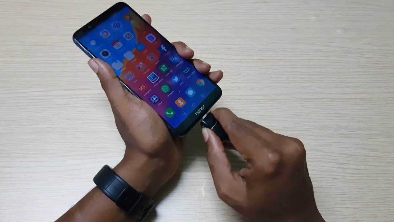 Honor 7C USB OTG support - YouTube