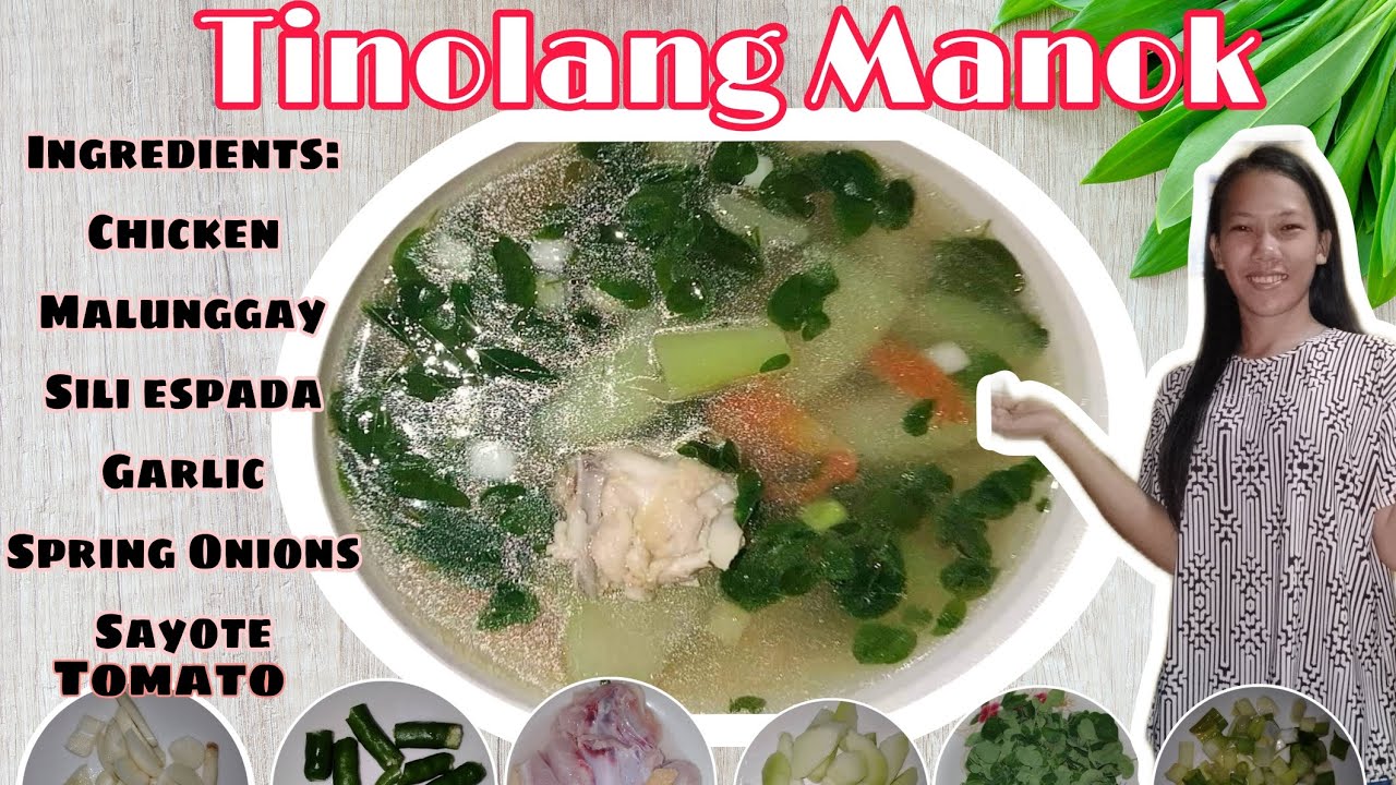 HOW TO COOK TINOLANG MANOK//Chicken Recipe Tips - YouTube