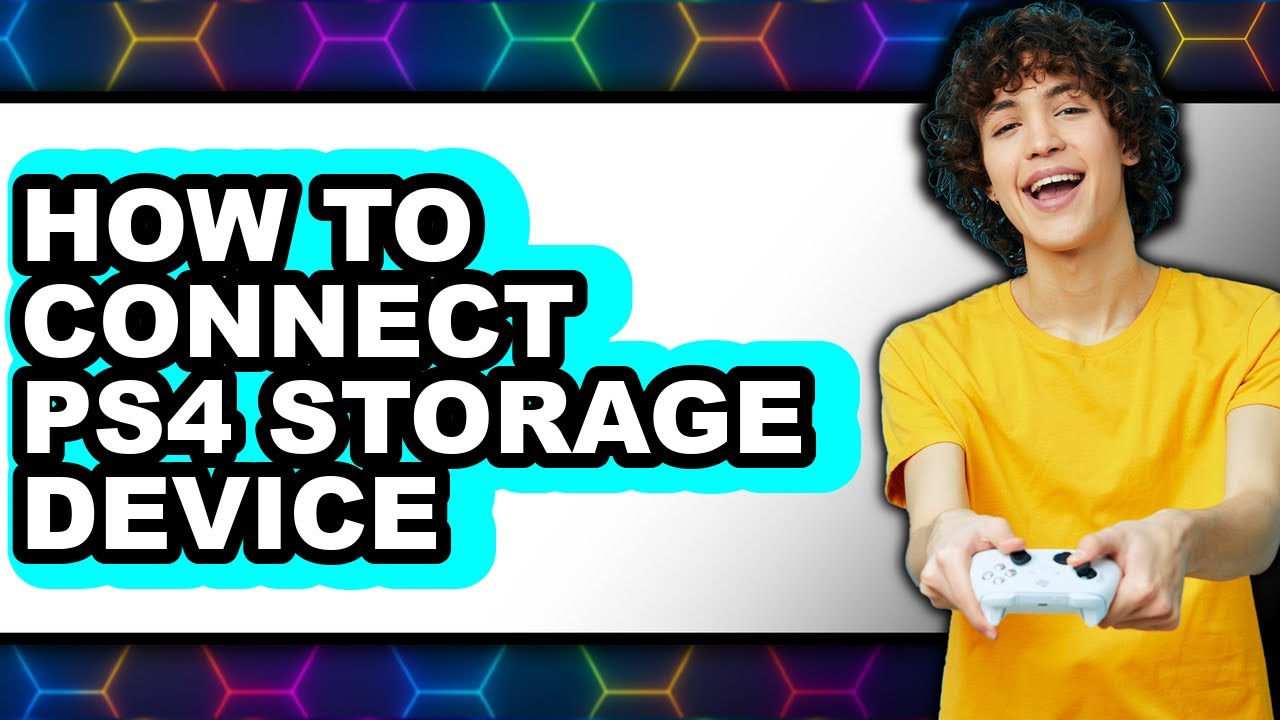 How to Connect Ps4 Storage Device (updated) - YouTube