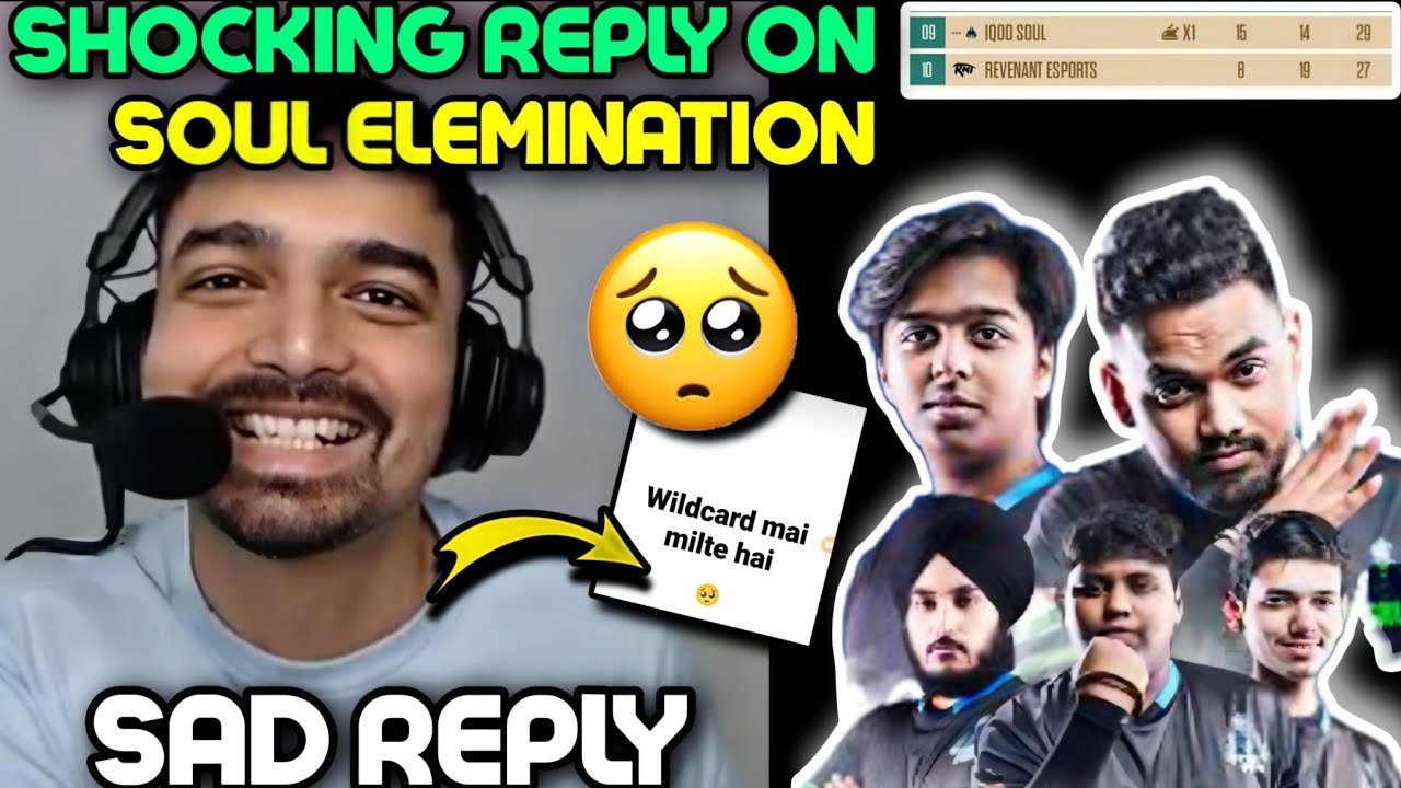 SHOCKING REPLY ON SOUL ELEMINATION 😨 || SAD REPLY ☹️ || #godlike # ...