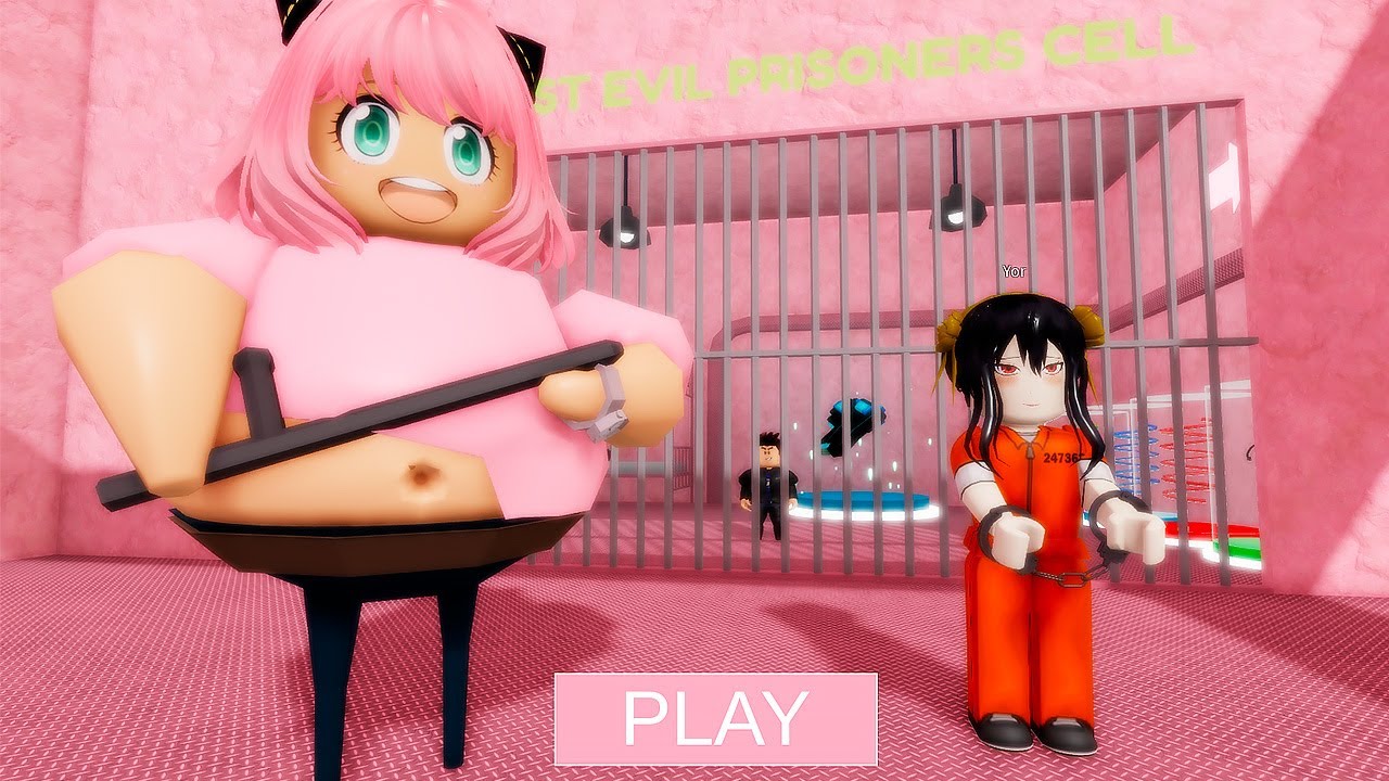 ANYA PRISON RUN OBBY ROBLOX! - ESCAPE RUN! ( ANYA ANIME OBBY) - Roblox ...