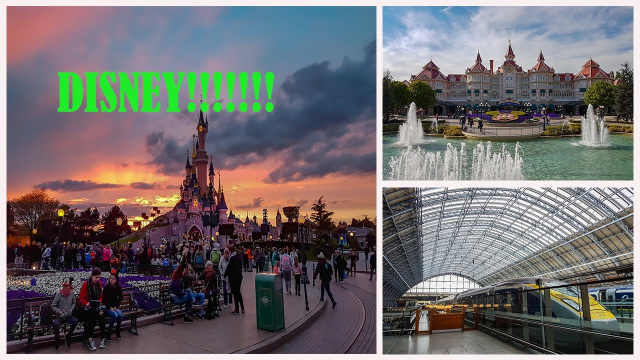 OUR DISNEYLAND 2017 ADVENTURE VIA EUROSTAR - YouTube