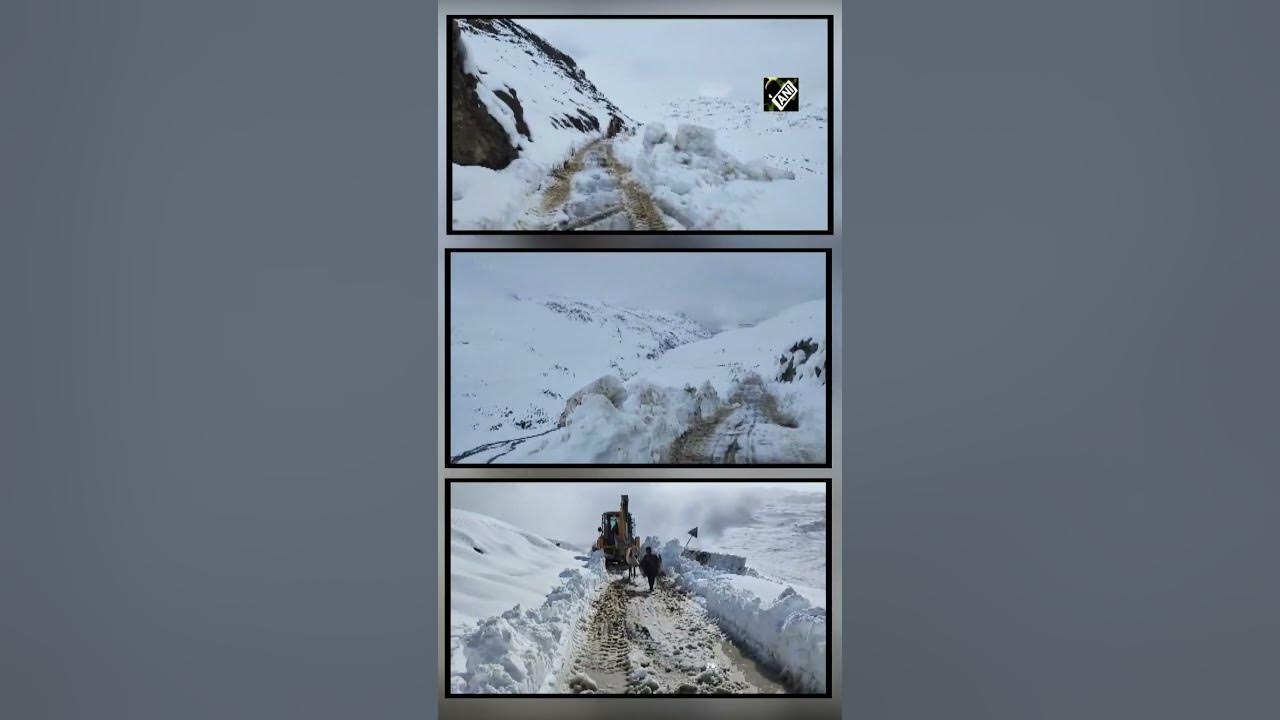 HP: Rescue operation underway in Lahaul-Spiti for stranded people after snowfall at Chandratal ...