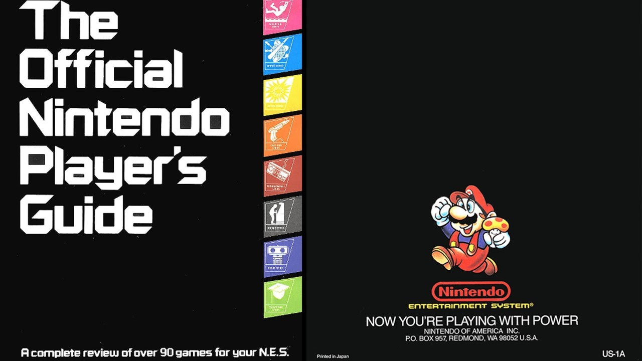 The Official Nintendo Player's Guide (1987) - YouTube
