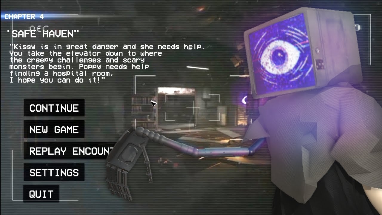 Poppy Playtime: Chapter 4 - Main Menu! - YouTube