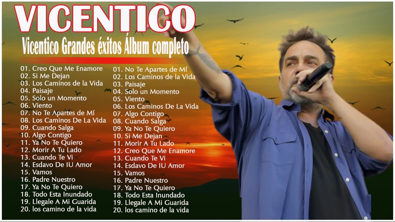 Vicentico grandes éxitos álbum completo 2021 - Las mejores canciones de ...