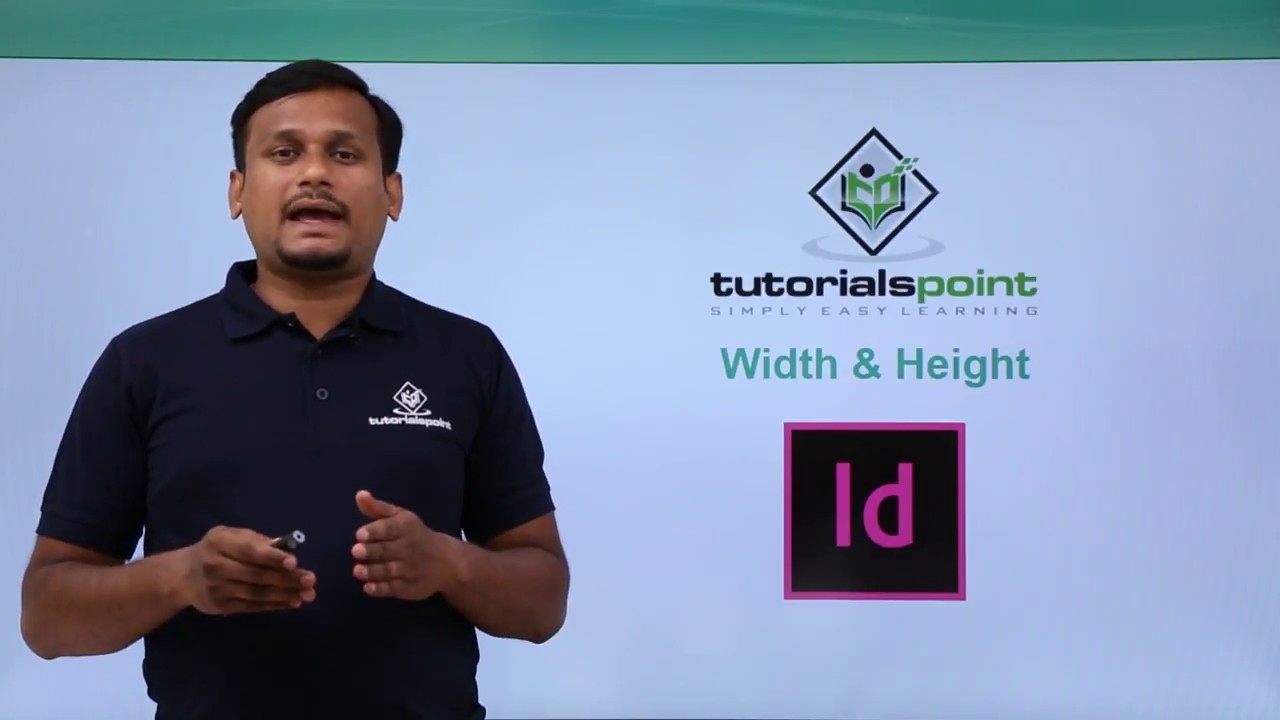 Adobe InDesign - Width & Height - YouTube