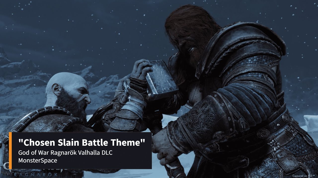 God of War Ragnarök Valhalla DLC - "Chosen Slain Battle Theme ...