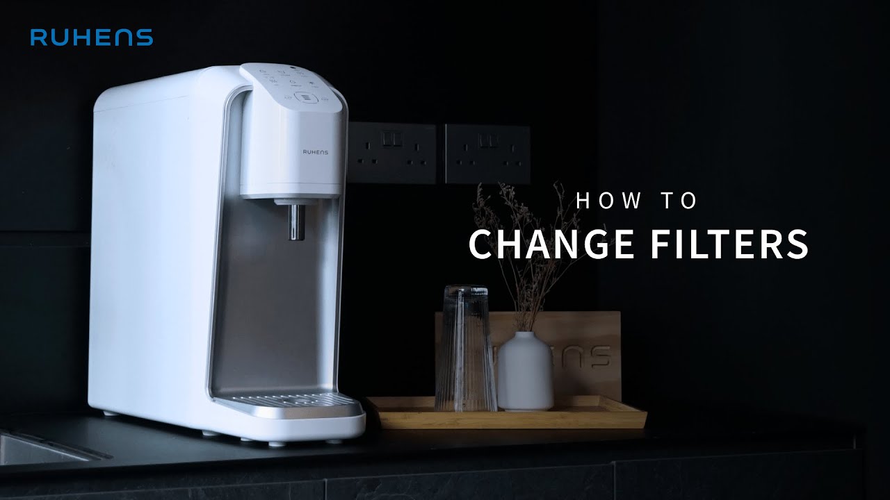 RUHENS V SERIES E-MANUAL : HOW TO CHANGE 1ST AND 2ND FILTERS - YouTube