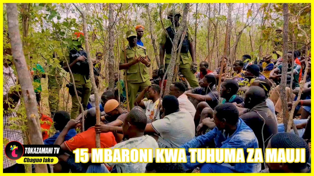 🚨 Watu 15 Wakamatwa Kwa Tuhuma za Mauaji ya Watu 5 Tunduru | RPC Chilya ...