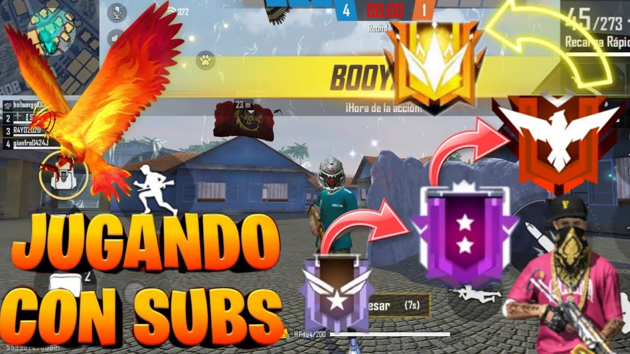 🔴 JUGANDO CON SUSCRIPTORES + SALAS + MINIJUEGOS 🔴 FREE FIRE - YouTube