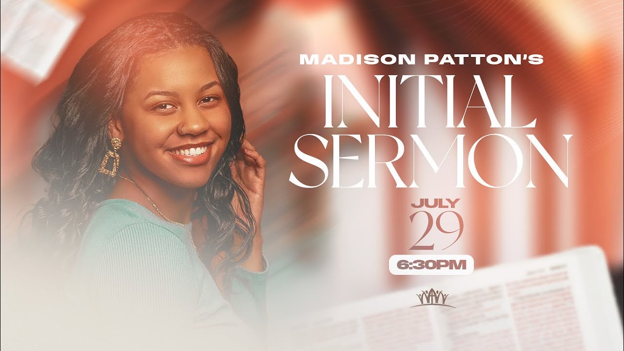 CBC Unplugged 7/29/2023 (Initial Sermon of Madison J. Patton) - YouTube