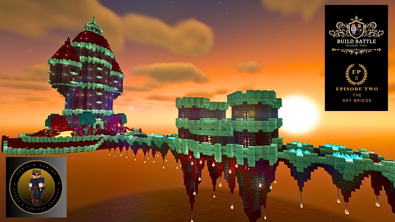 THE SKY BRIDGE | BUILD BATTLE SEASON 2 | EPISODE 2 | MINECRAFT - YouTube