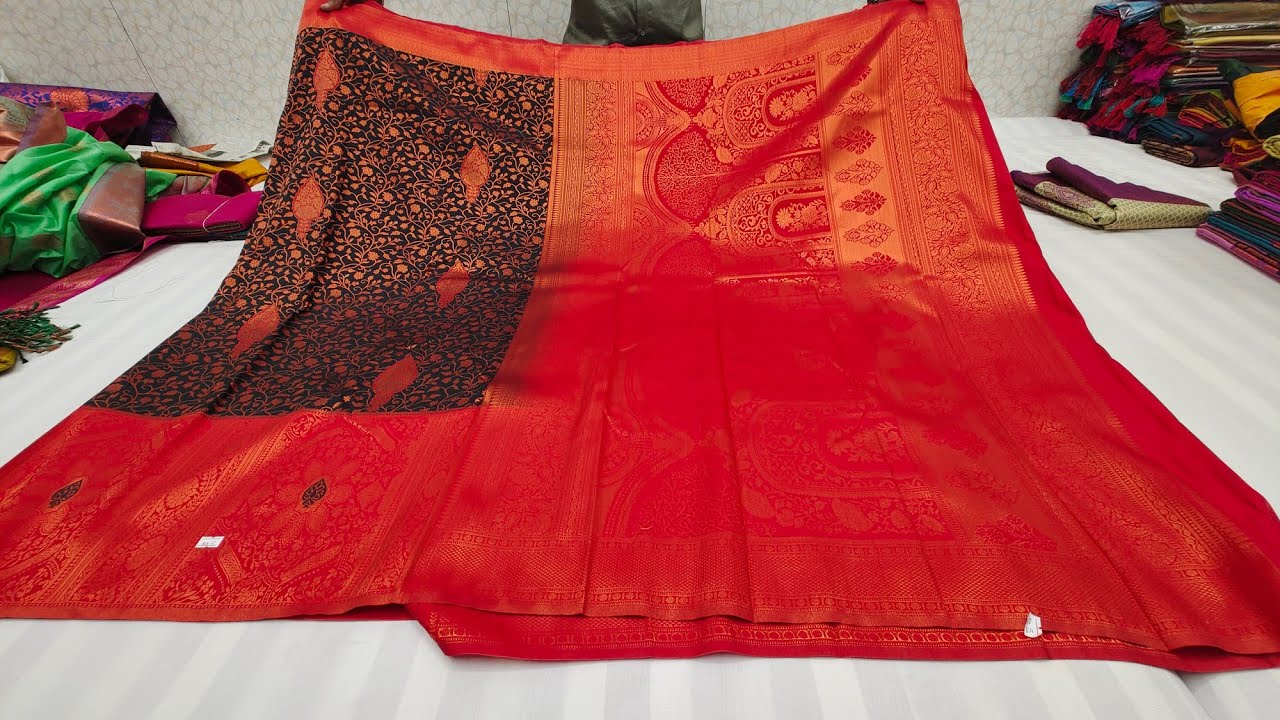 chickpet Wholesale Fancy sarees||Geetha Bangalore Vlogs - YouTube