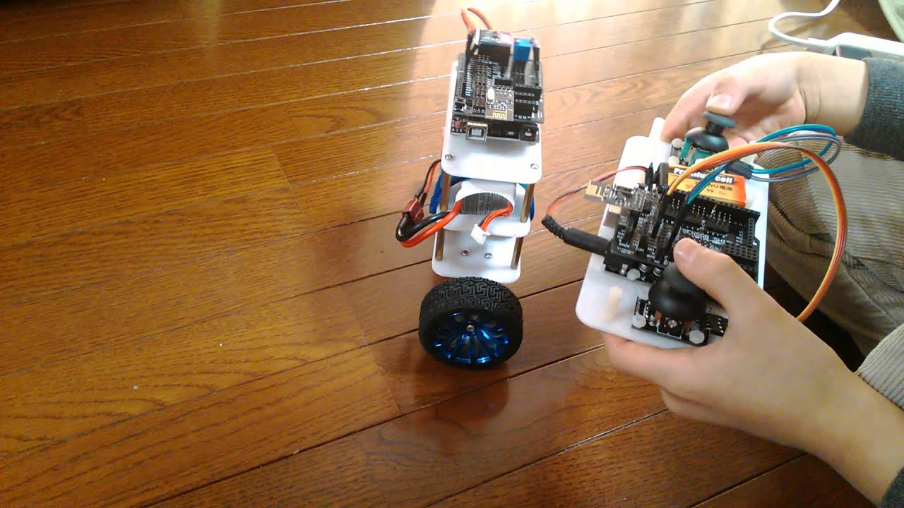 Arduino 自動平衡二輪車 Youtube