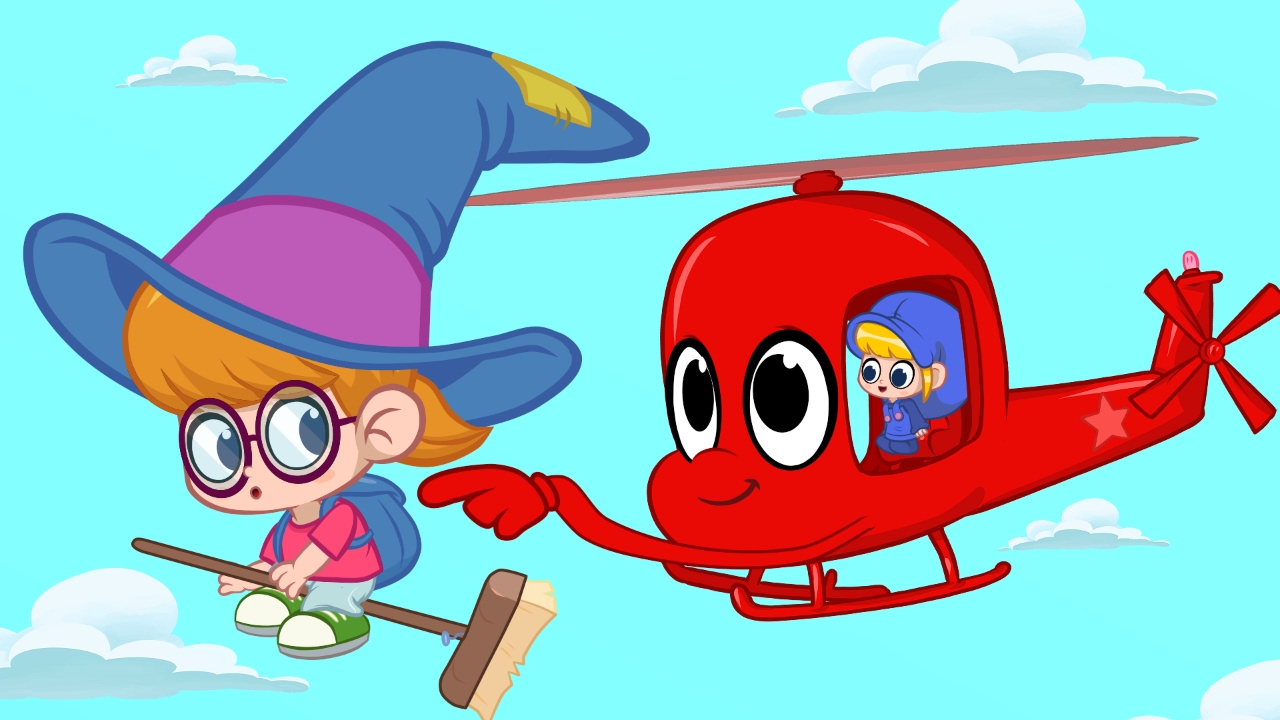 Playing Magical Tag with Morphle and Phoebe the Witch girl! Animation ...
