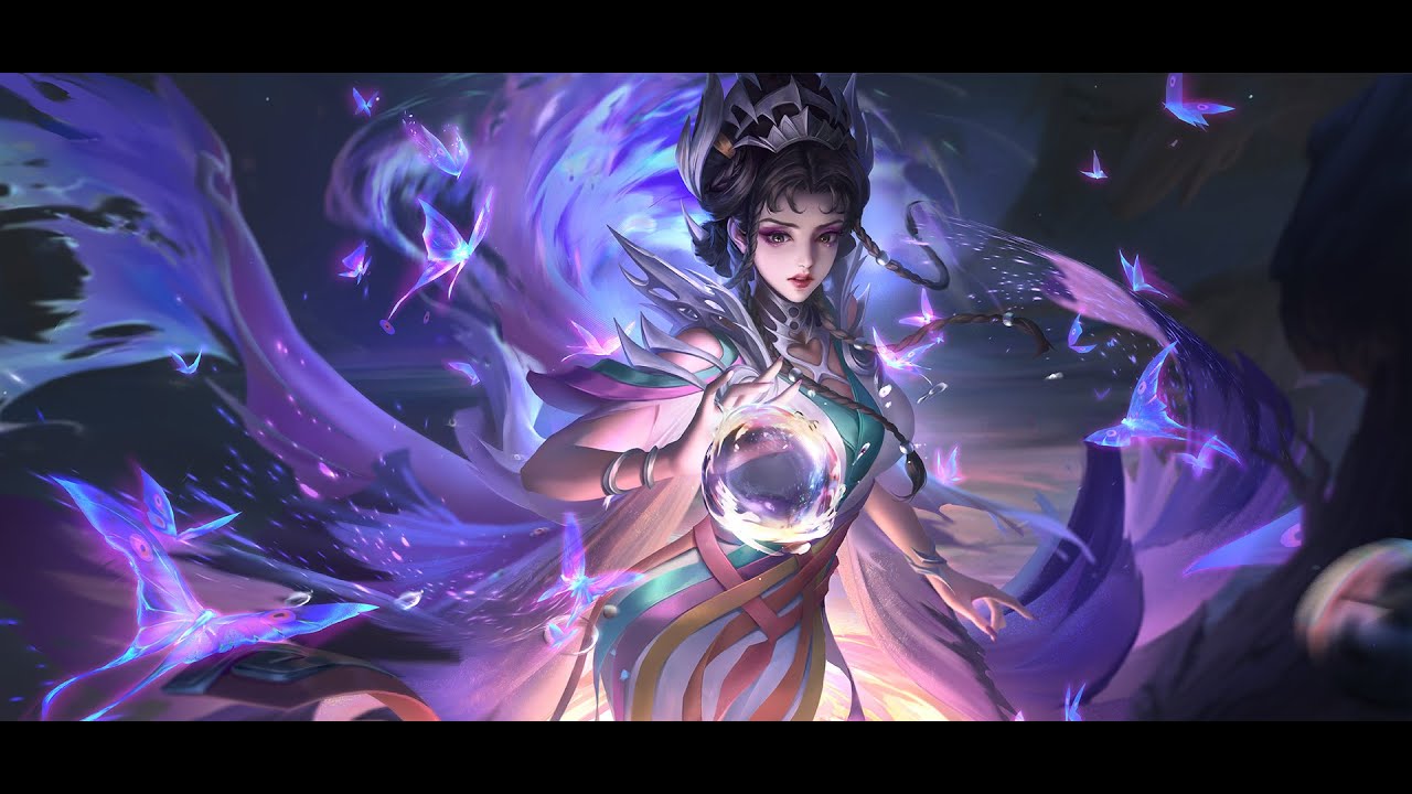 Honor of Kings- MiYue - BaiJingJing Skin Gameplay - YouTube