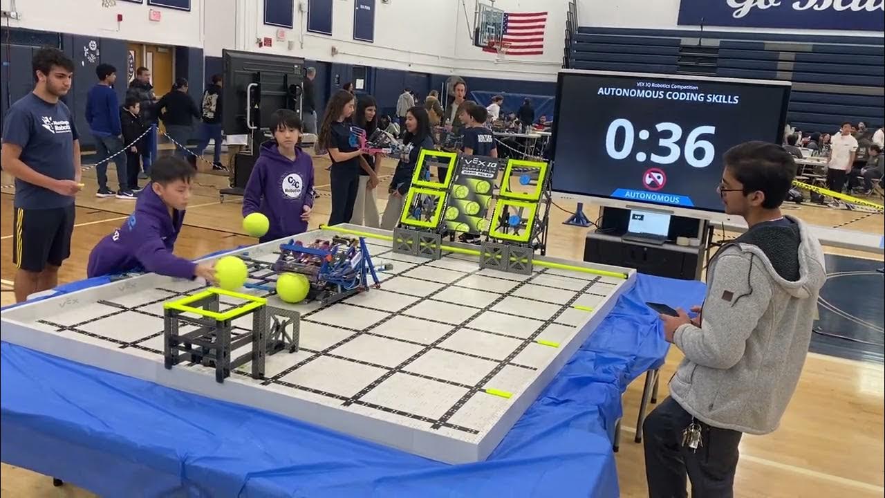 VEX IQ 2025 Southern New York 1/26 Autonomous Coding Skill 2 - YouTube
