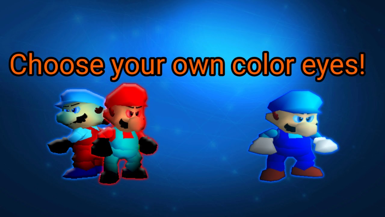 Super Mario 64 Light eyes textures pack Release Download - YouTube