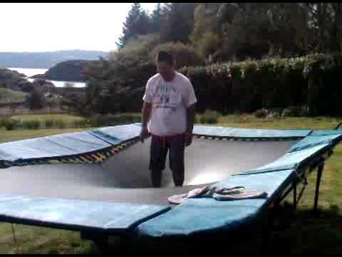 Howie Trampoline Loch Fyne.3GP - YouTube