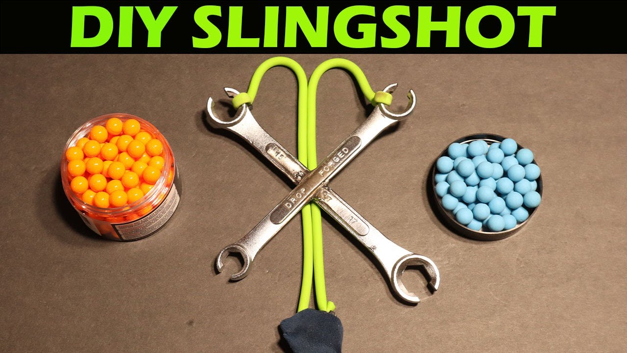 How To Make A DIY SlingShot That Will Amaze Your Friends - YouTube