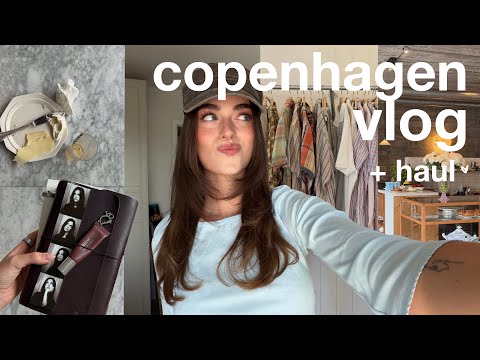 Eine Woche in Copenhagen, Leben in einer WG, süße Spots, Dating & Haul🇩🇰🤍