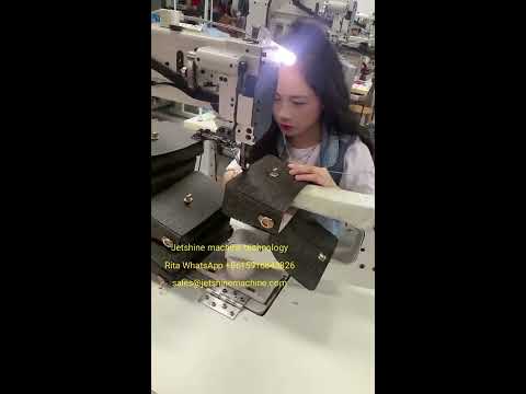 360 degree rotary post bed leather handbag industrial sewing machine ...