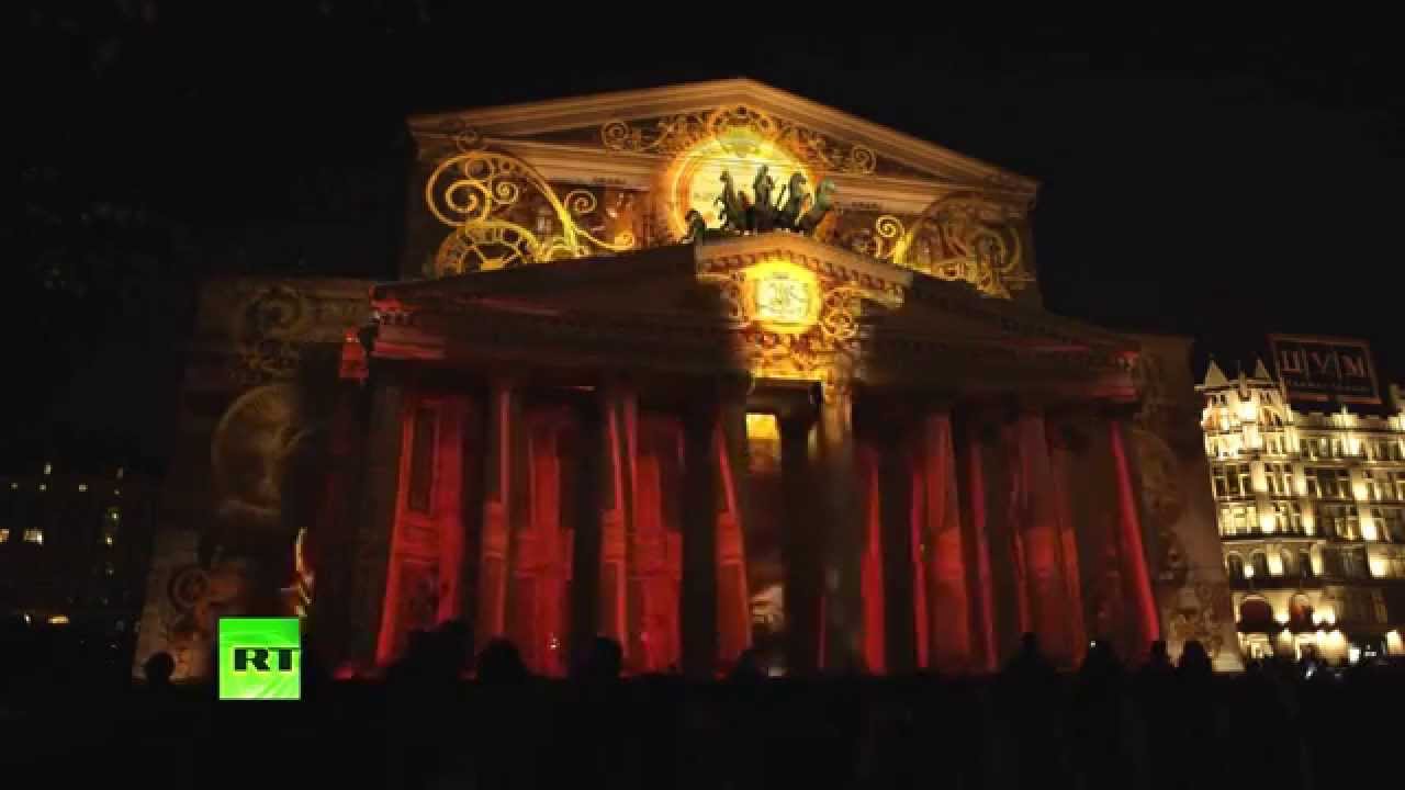 H3o Concepts Bolshoi 3D mapping Video 2 - YouTube