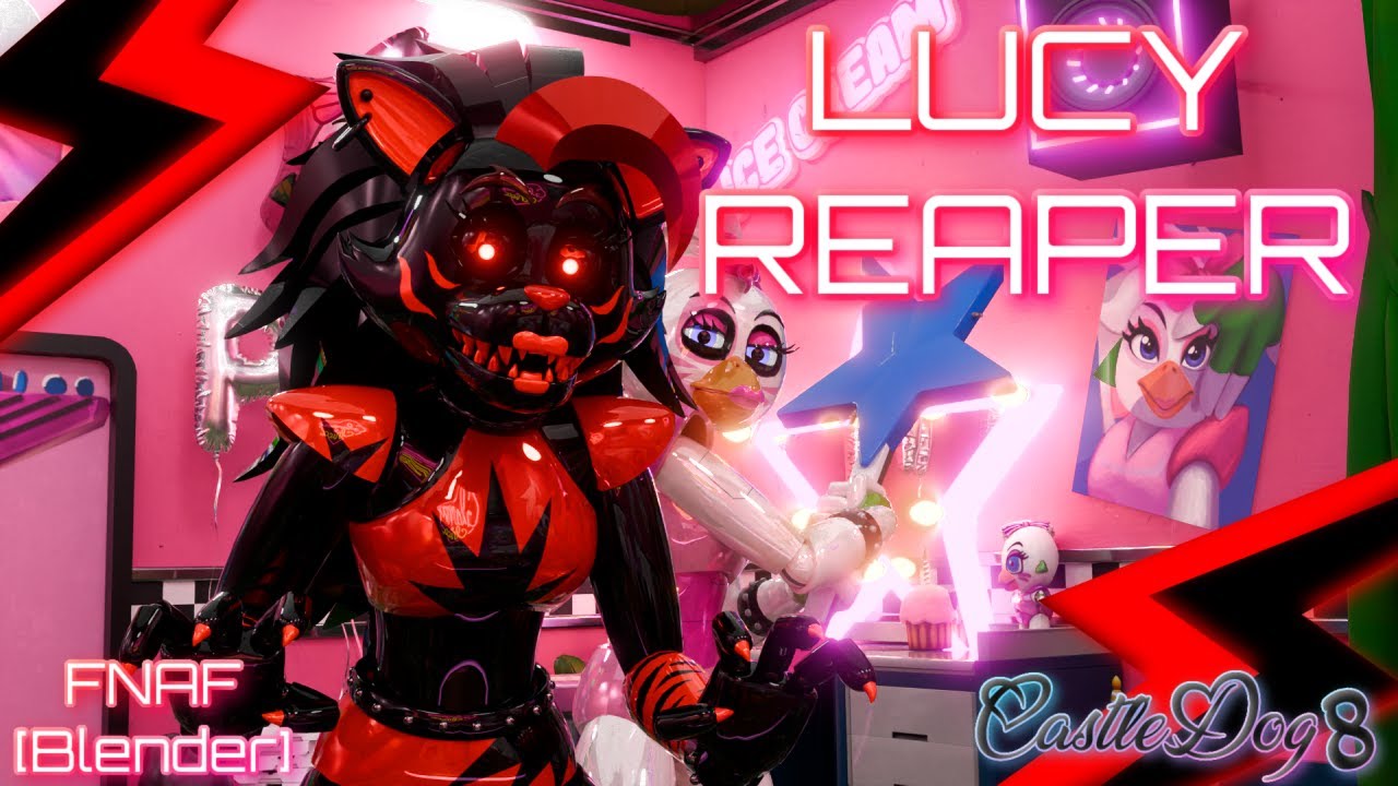 Lucy Reaper, Roxy Adventures Season 3 side story, Fnaf [Blender] - YouTube