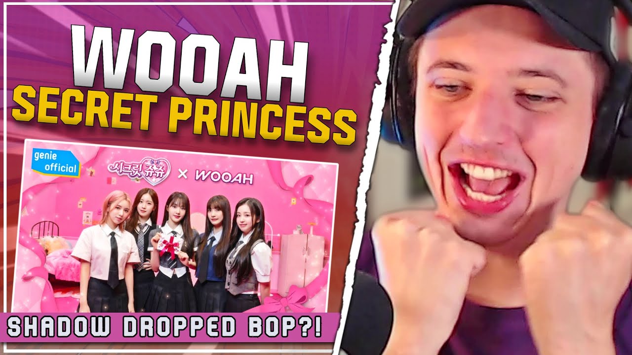 MAKING IT FUN (WOOAH (우아) - 비밀의 공주 Secret princess (시크릿쥬쥬 x WOOAH) Official M/V Reaction) - YouTube