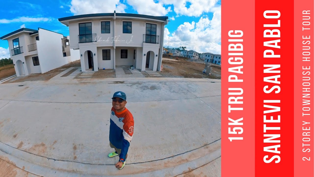 2 Storey Townhouse Complete Unit in Santevi San Pablo Laguna - YouTube