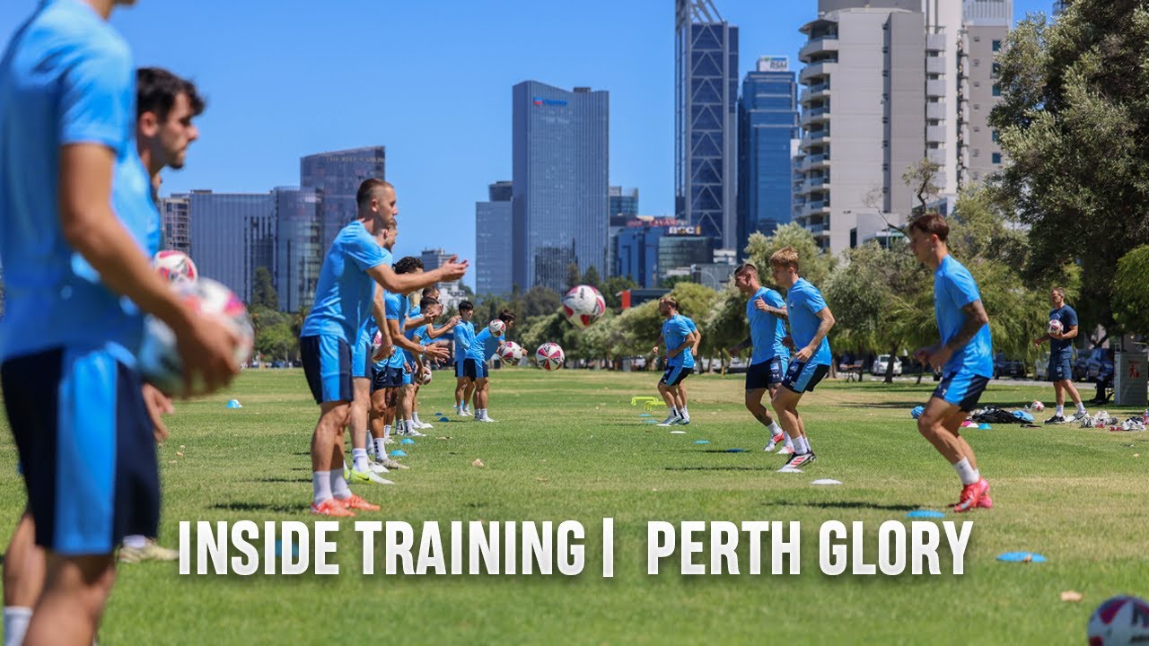 INSIDE TRAINING | Perth Glory Prep - YouTube