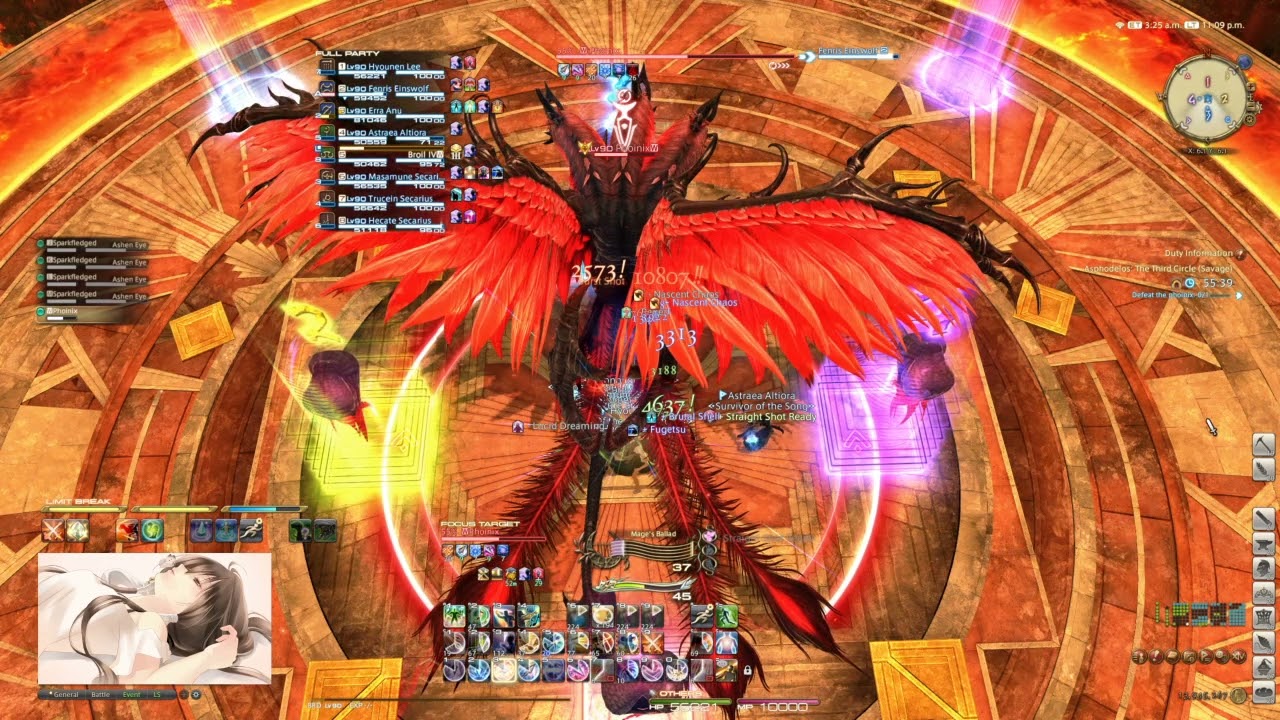 FFXIV P3s Phoinix Clear 1/6/2021 (BRD PoV) - YouTube