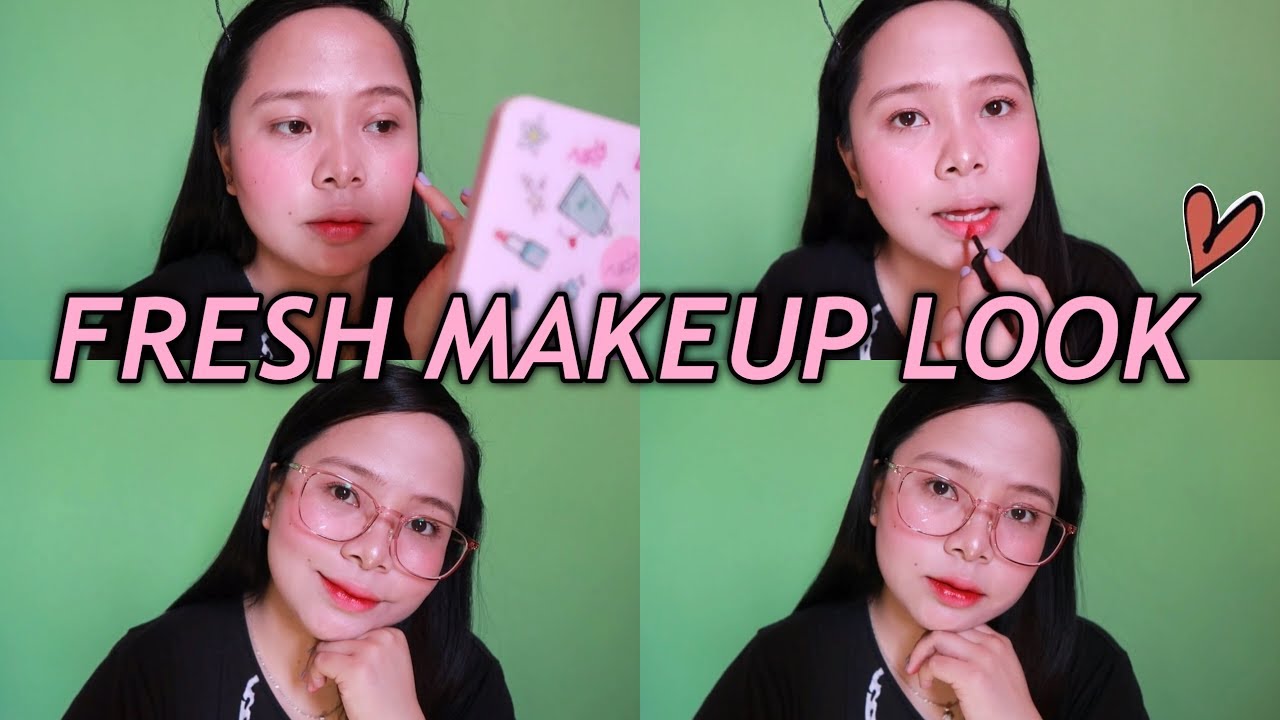 FRESH LOOK MAKEUP TUTORIAL (PERFECT FOR STUDENTS!) - YouTube
