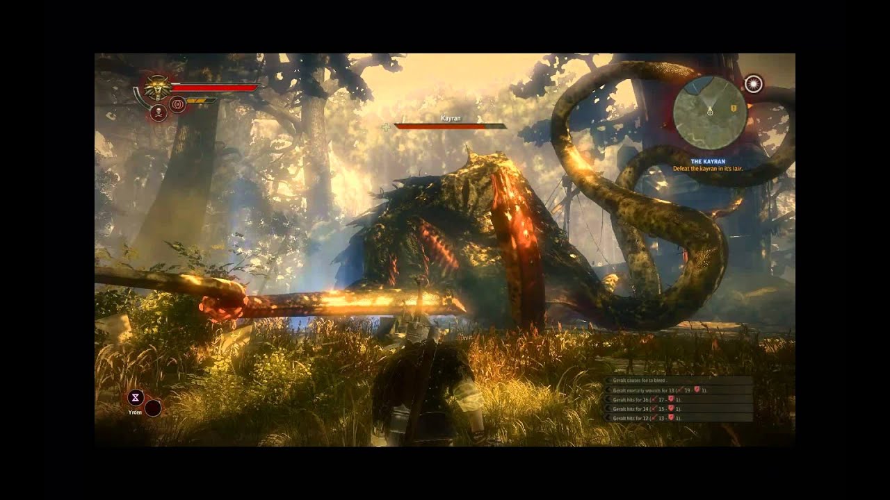 The Witcher 2 - Kayran - HD - YouTube