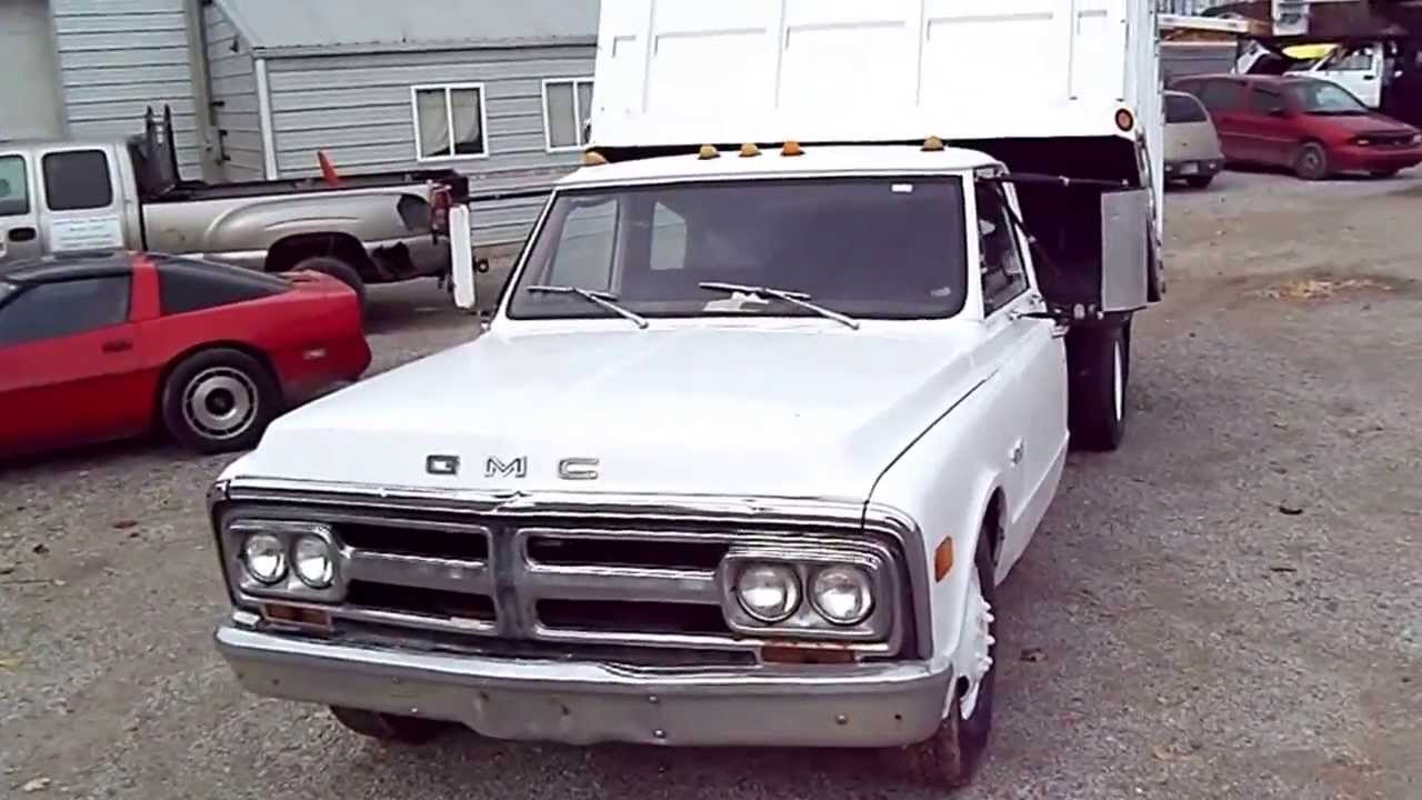1971 GMC C35 Dually Dump Truck for sale - YouTube